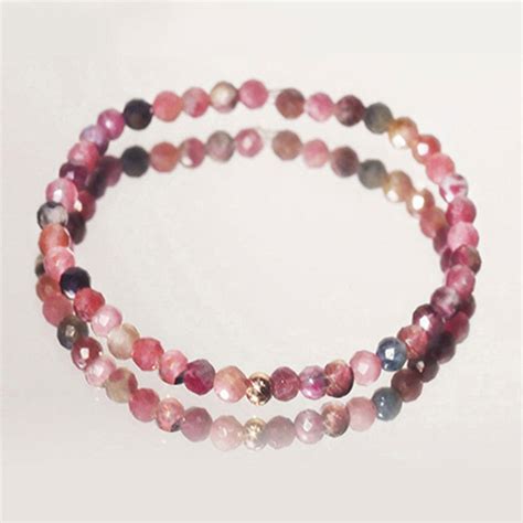 포스티 14k 금볼 천연 토르마린 원석 팔찌 주문제작