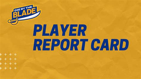 2023 Player Report Card Rasmus Dahlin Die By The Blade