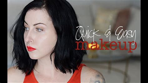 5 Minute Makeup Tutorial For Beginners Quick And Easy Makeup Routine