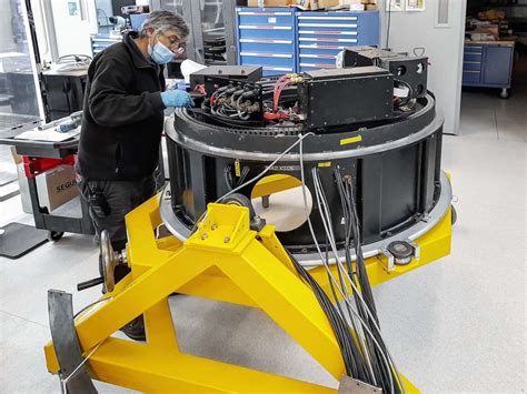 Hector Figueroa During Maintenance Of The P1 Peripheral Wavefront Sensor 1 Module During The