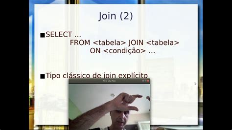 Sql Join Agrupamento E Atualização Aula 1610 Bancos De Dados