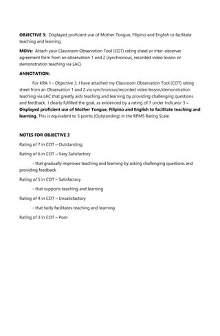 2021 SAMPLE ANNOTATION FOR TEACHER I III Docx