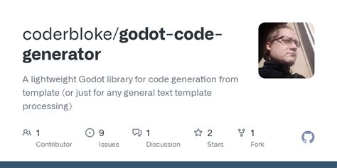 Github Coderblokegodot Code Generator A Lightweight Godot Library