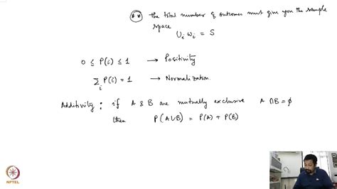 Mod Lec Introduction To Probability YouTube