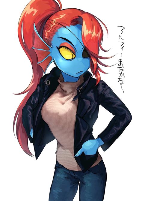 Undyne Undertale Drawn By Hirameman Danbooru