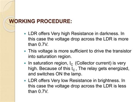 Night Lighting Using Ldr And Arduino Uno Ppt