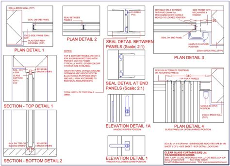 Fixed Glass Detail Dwg Glass Designs