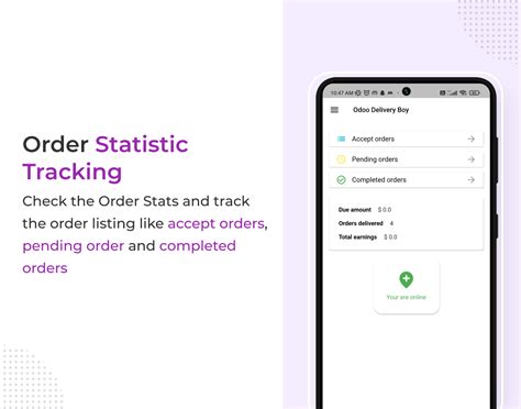 Odoo Delivery Boy App Driver Tracking Mobile App WebKul WebKul