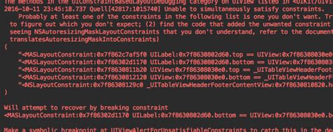 Getting Auto Layout To Work In A Uitableview