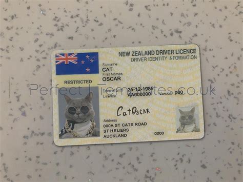 New Zealand Driving Licence Template Perfect Templates The Biggest Selection Of Quality