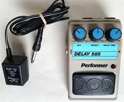 585 Analog Delay W Original Power Supply Effects Freak