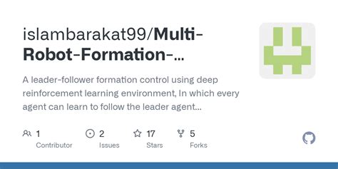 Multi Robot Formation Control Using Deep Reinforcement Learning Train Py At Main