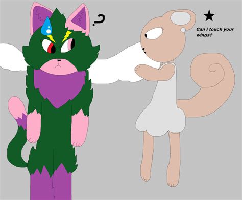 Thunder Kitty And Jenny By Bakemonomomoiro On Deviantart