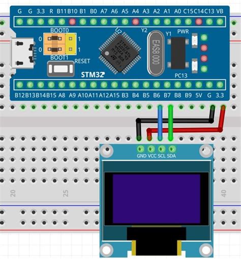 CONFIGURING THE OLED WITH STM32 MCU Get To Byte