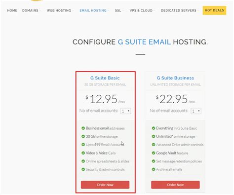 Gsuite 2 Veeble Hosting