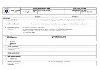 Quarter II CSS Docx