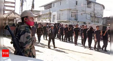 Manipur Unrest Students Of Valley Body Force Staff Out Of Govt Offices