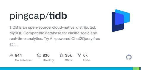 Tidb Is A Distributed Newsql Database Compatible With Mysql Protocol