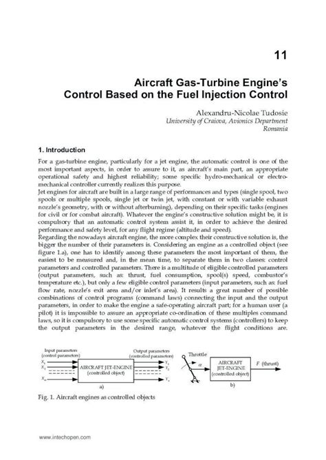 Pdf Aircraft Gas Turbine Engines Control Based On The Fuel Cdn