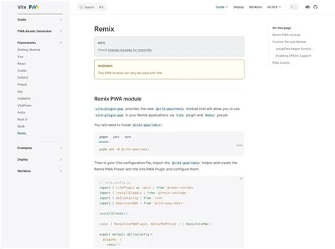 Remix By Vite Pwa A Remix Template Built At Lightspeed