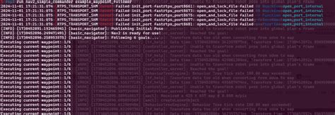 使用Nav 中的waypoint follower导航使用的是example waypoint follower py导航到第一个点之后一直打印 Reached the goal 但是