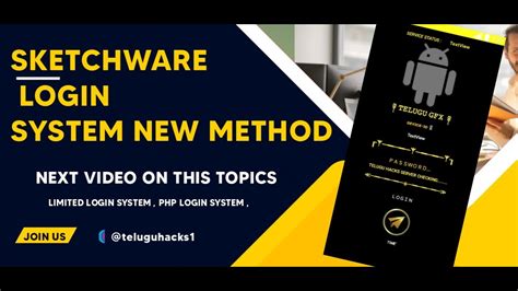 How To Make Login System In App Sketchware New Method Youtube