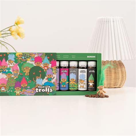 더치커피 콜드브루 커피원액 앰플 12종세트 보르딘 굿럭트롤즈 쇼핑백포함 굿즈포함 감도 깊은 취향 셀렉트샵 29cm