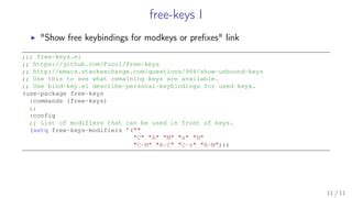 Emacs Key Bindings PDF