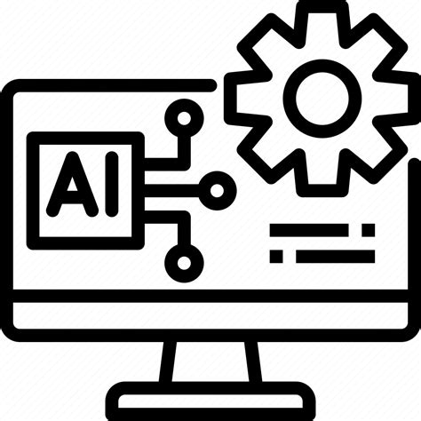 Software Chatbot Artificial Intelligence Ai Technology Icon