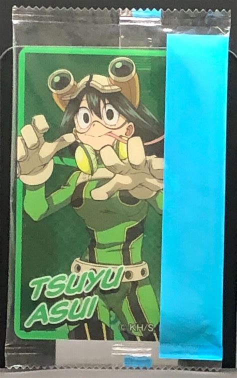 Tsuyu Asui My Hero Academia Card Ccg Japanese Unopened Anime 230816 Ebay Tsuyu Asui Anime