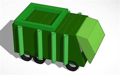 3d Design Garbage Truck Tinkercad