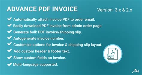 Opencart Advance Pdf Invoice