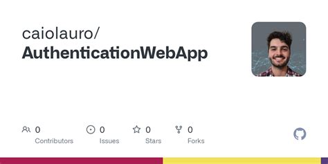 Github Caiolauroauthenticationwebapp