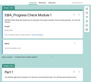 English Adults B1 Progress Check Module 1 By Excel In English Patricia Faria