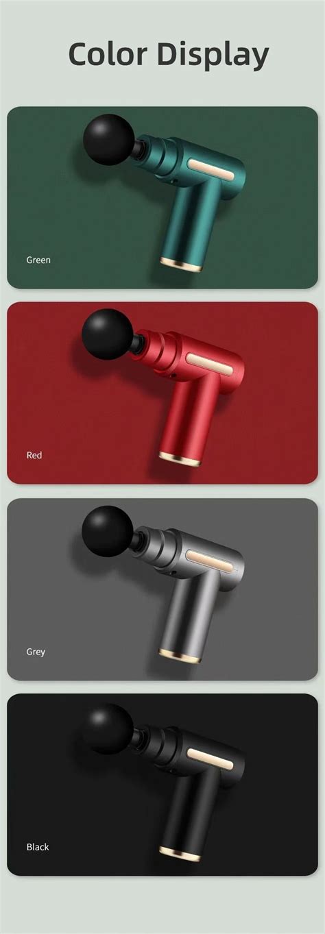 Fascial Portable Deep Tissue Percussion Muscle Gun Massager