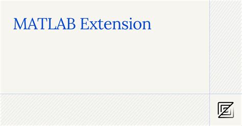 Matlab — Zed Extension