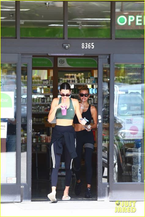 Kendall Jenner And Hailey Bieber Take A Monday Morning Pilates Class