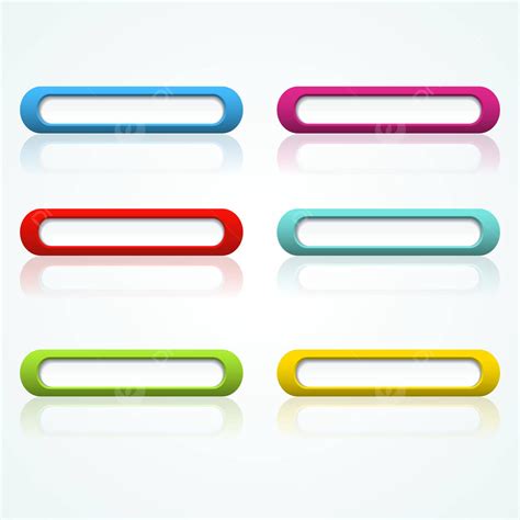 Web Button Set Sphere Collection Site Vector Sphere Collection Site