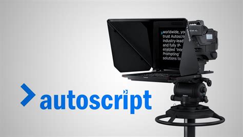 Autoscript Soluciones Teleprompting Comprar En Svc