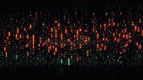 A Cool Modern Radiant Falling Matrix Wallpaper Ai Generated Image