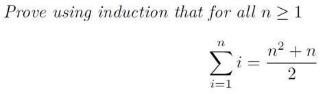 Solved Prove Using Induction That For All N 1 I 1