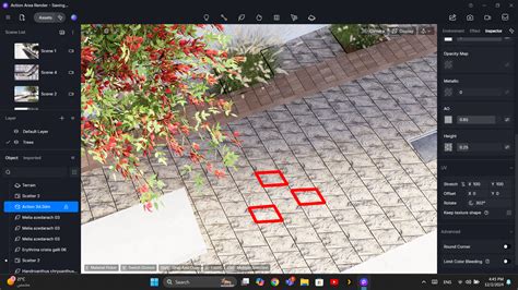 Materials Get Distorted When Getting Rotated Tech Support D5 Render