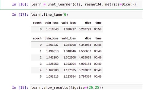 unet segmentation model for vehicle components fastai v2 bad results