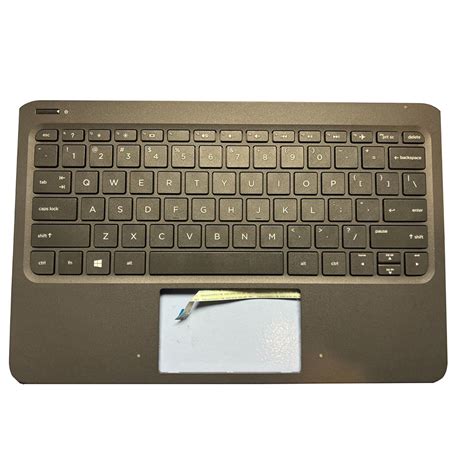 Laptop Palmrestandkeyboard For Hp Stream 11 Pro G5 L44342 001 V135246js1 Us Black Top Cover Black