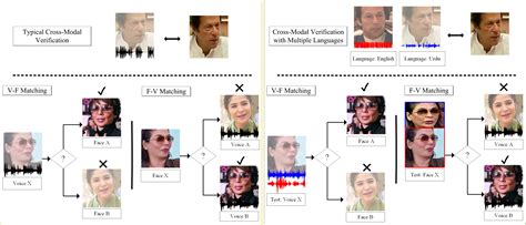 Figure 1 Diagram Showing Cross Modal Verification And Matching Task On