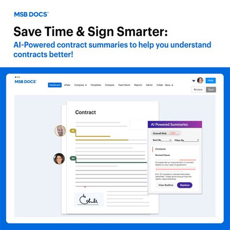 Msb Docs On Linkedin Contract Signing Ai Contractreview Efficiency