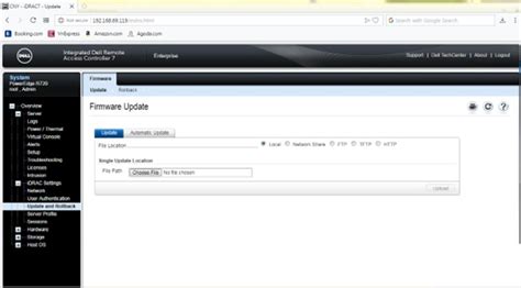 Hướng Dẫn Up Idrac Lifecycle Controller Firmware Trên Server Dell