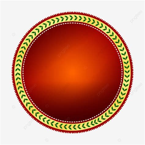 Red Logo Design Circle Vector Shape