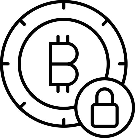 Lock Outline Vector Illustration Icon Vector Art At Vecteezy