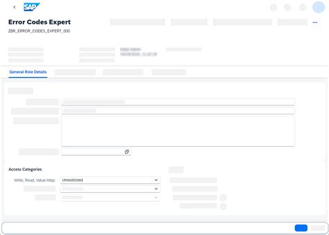 Providing Authorization Control For A Business Configuration
